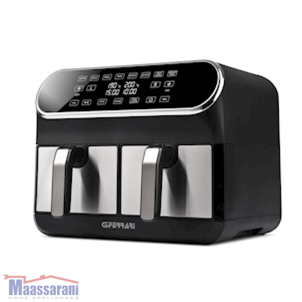 G3 FERRARI AIR FRYER DUAL ZONE 1700W 8LITRES A-G10150 - Maasrani ...