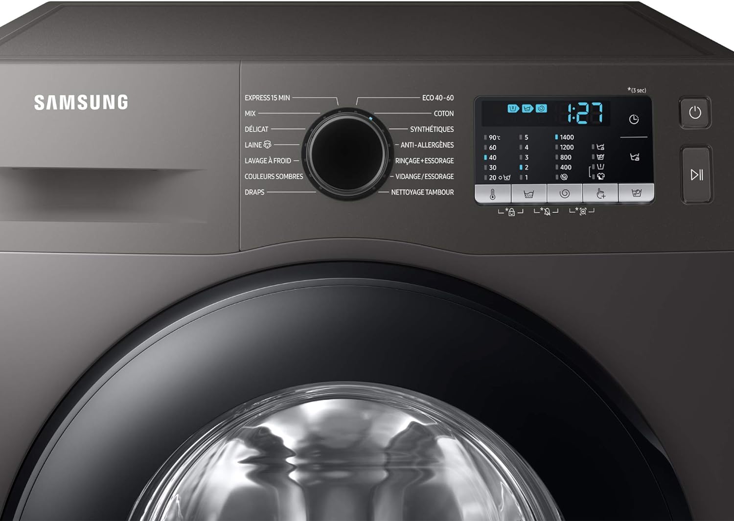 SAMSUNG WASHING MACHINE FRONT LOADING 8 KG ECO BUBBLE INVERTER ...