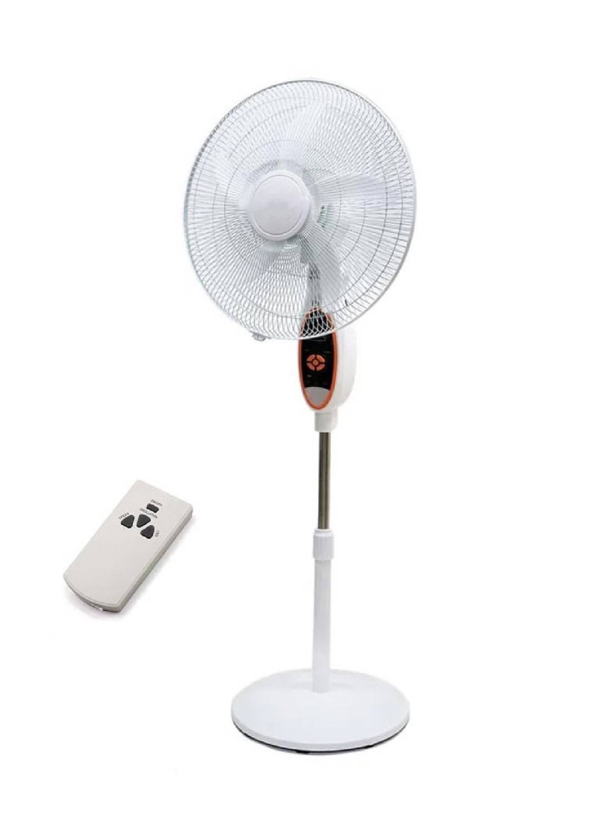 MED RECHARGEABLE STAND FAN-MD-0020119R - Maasrani Electronics