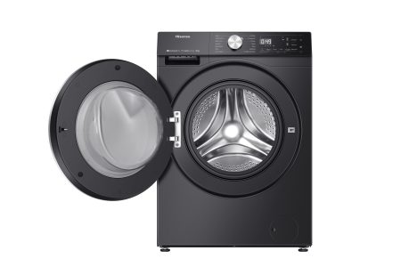 HISENSE WASHING MACHINE 12 KG FRONT LOADING WIFI AUTO DOSE BLACK ...